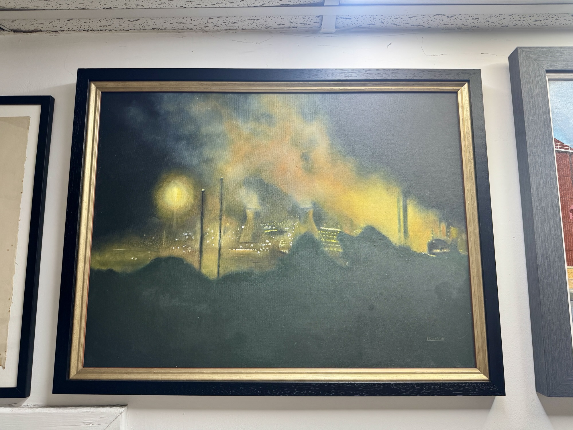 Grangemouth Oil Painting – Kinetics Industrial Museum