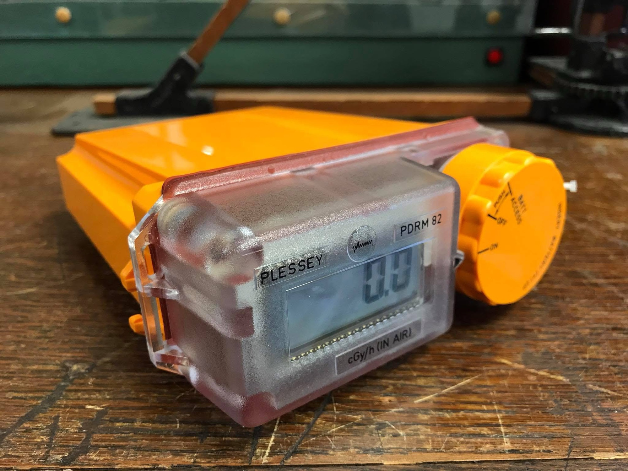 Plessey PDRM-82 Radiation Meter – Kinetics Industrial Museum